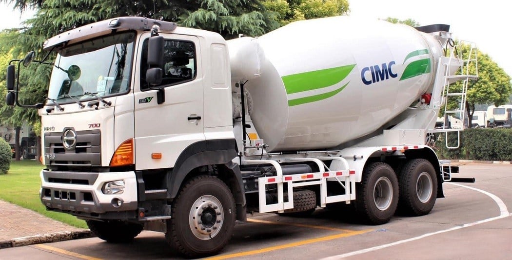 XE BỒN TRỘN BÊ TÔNG HINO 12 KHỐI [12M3] - CIMC - MINH HA AUTO